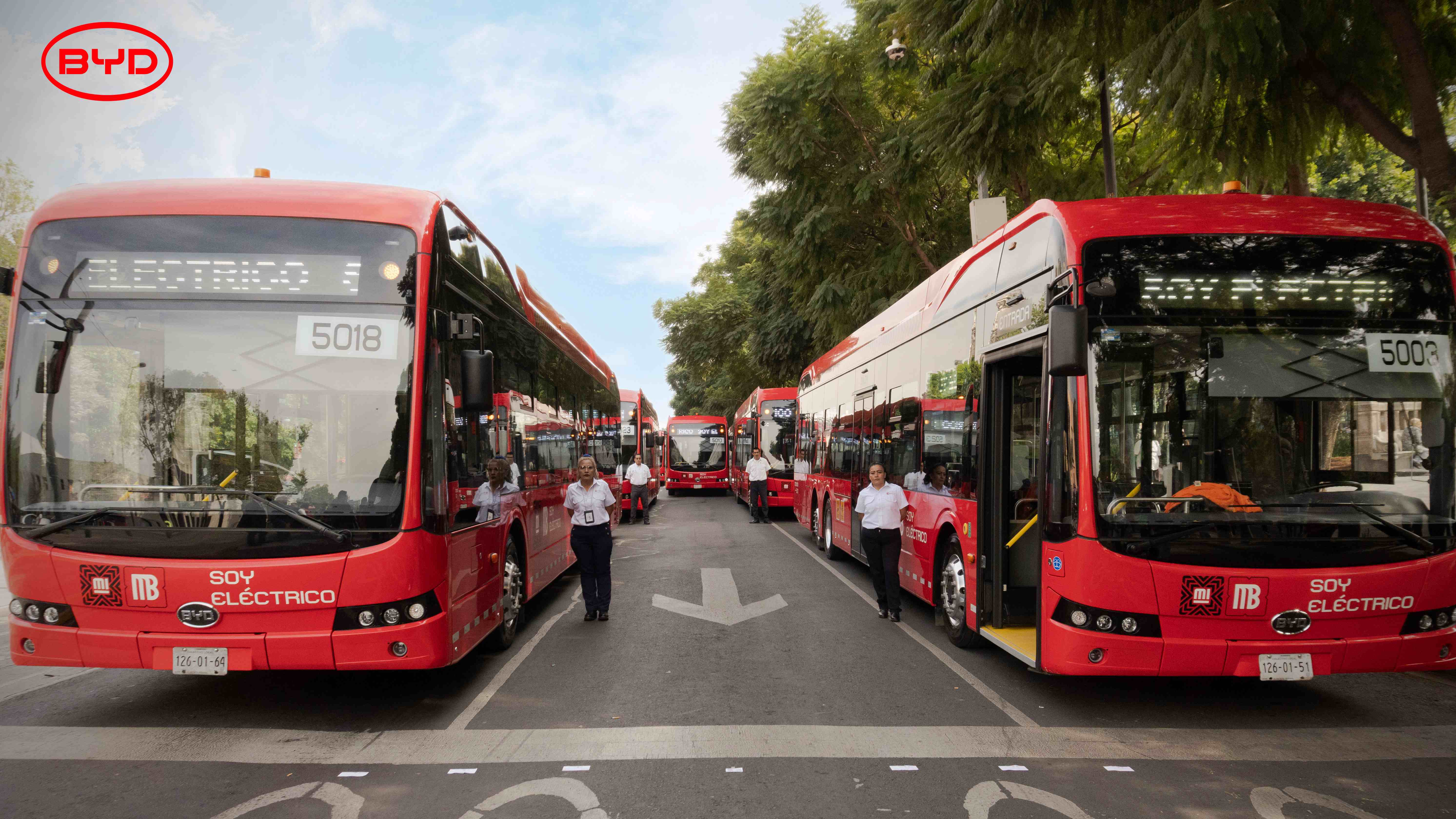 BYD entrega los primeros autobuses eléctricos a la CDMX – Carnews